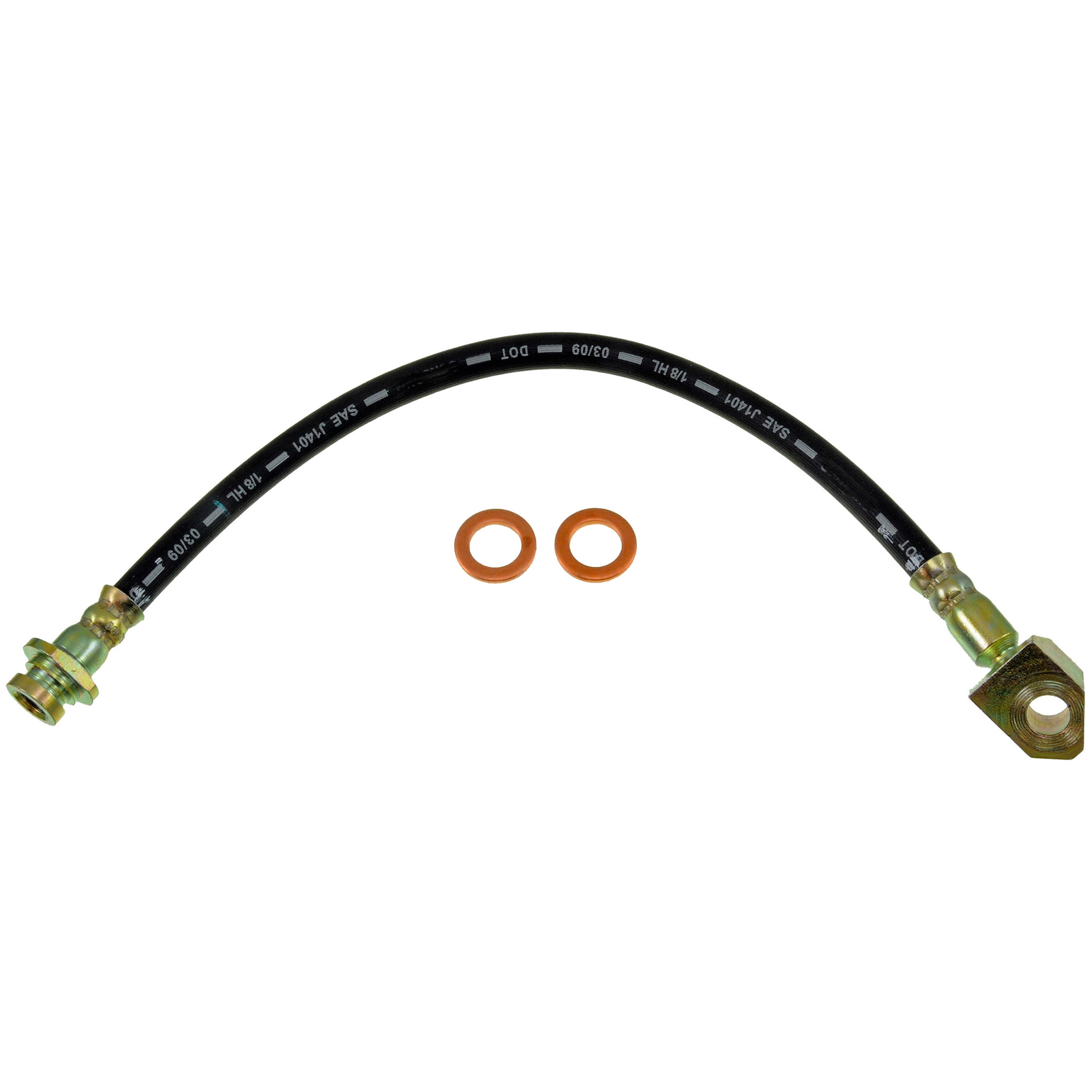 Dorman H77756 Front Left Outer Brake Hydraulic Hose for Specific Nissan ...