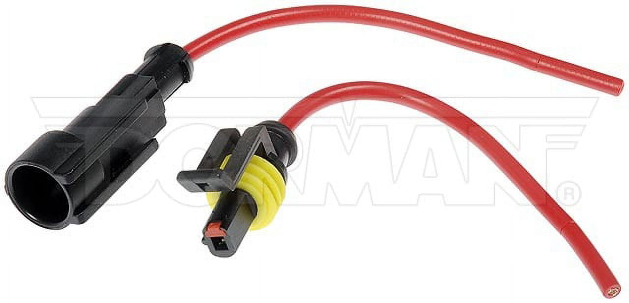 Dorman Pigtail Connector for Universal Fit, 1 Wire, Male & Female, 14 ...