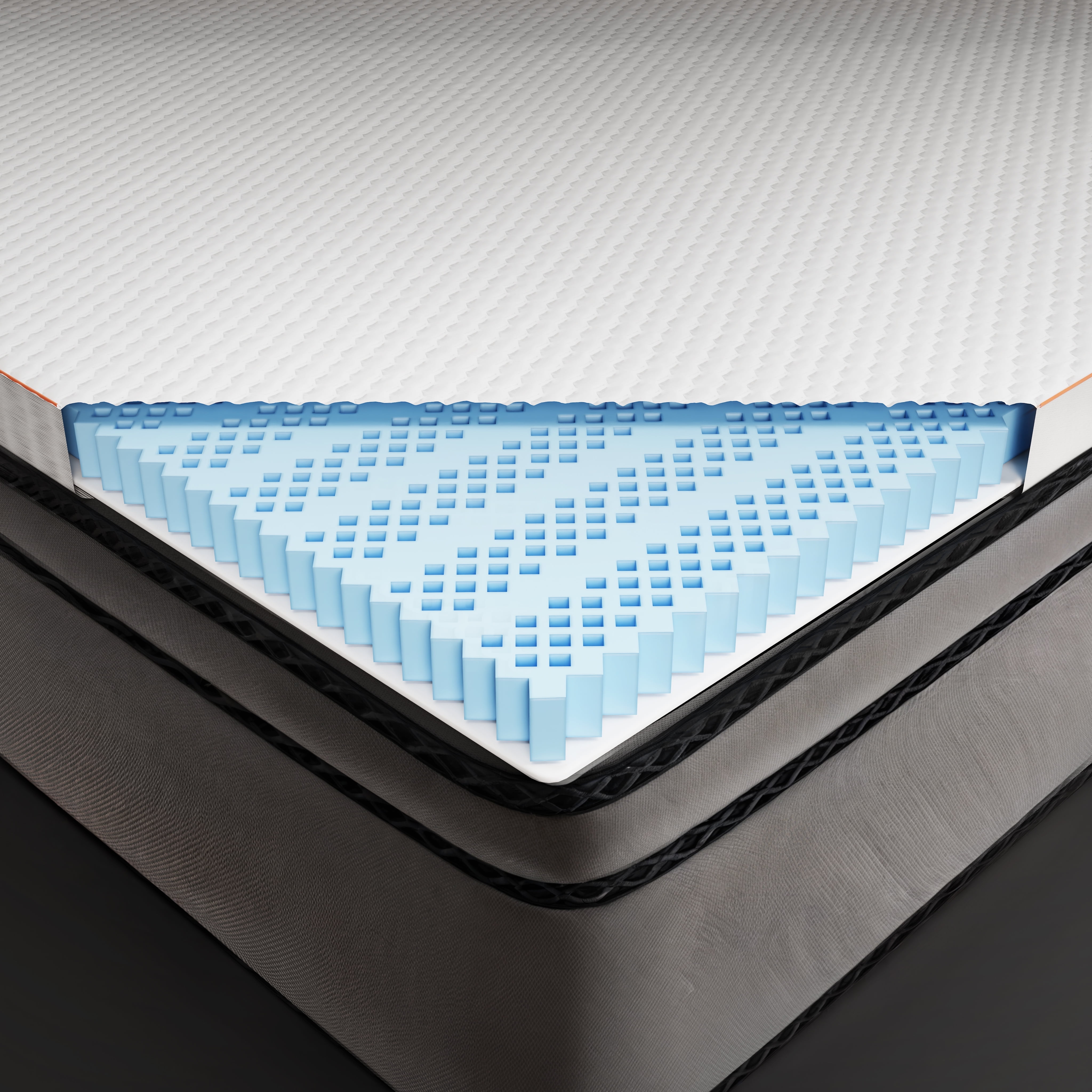 Dormeo Essential Mattress Topper Queen Bed 2 Inch Plush Cooling Pad ...