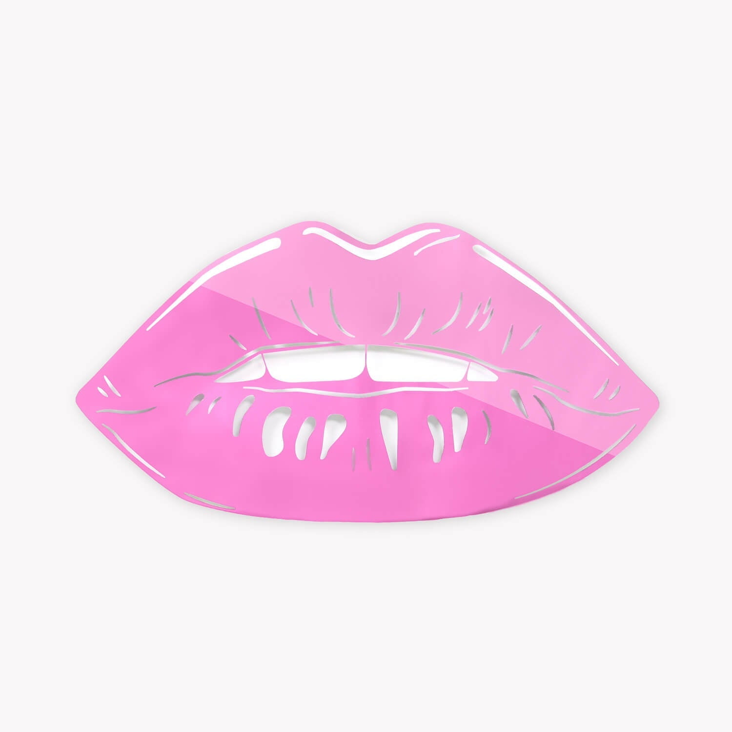 Dormify Lips Mirrored Acrylic Wall Art, Dorm, Dorm Room Essentials ...