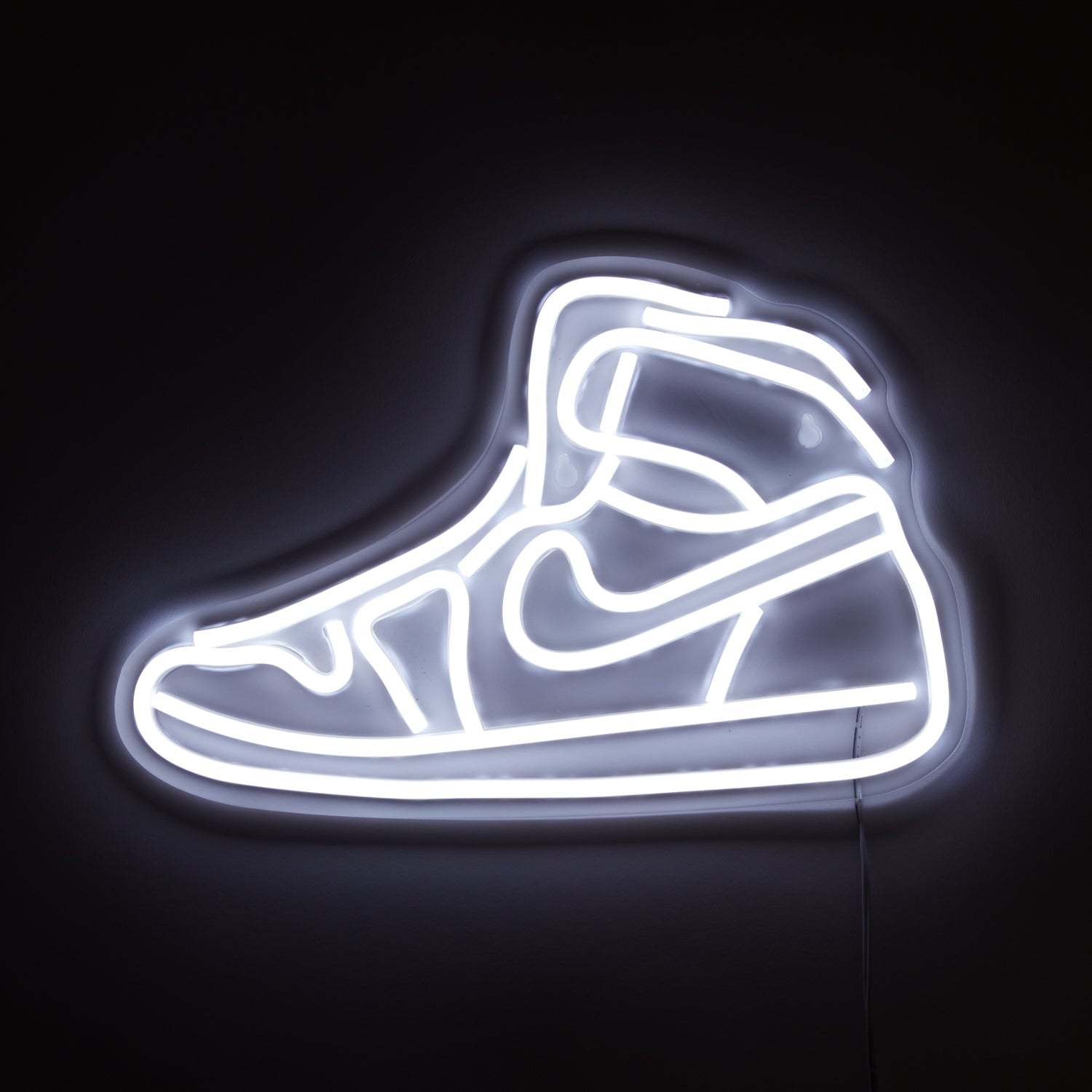 Dormify Sneaker Neon Sign, 14L x 9W x 0.6H, White, Bright Neon Lights ...