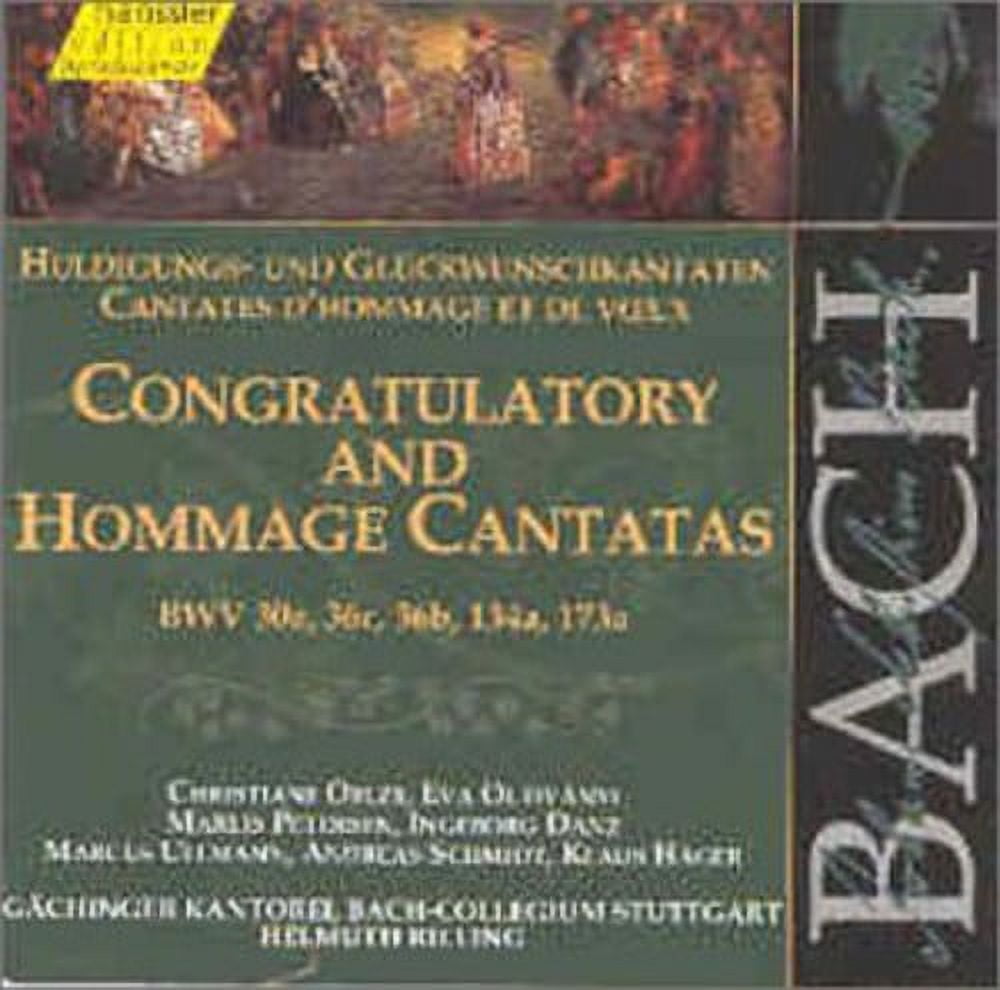 J.S. Bach - Secular Vocal Music [COMPACT DISCS] - Walmart.com