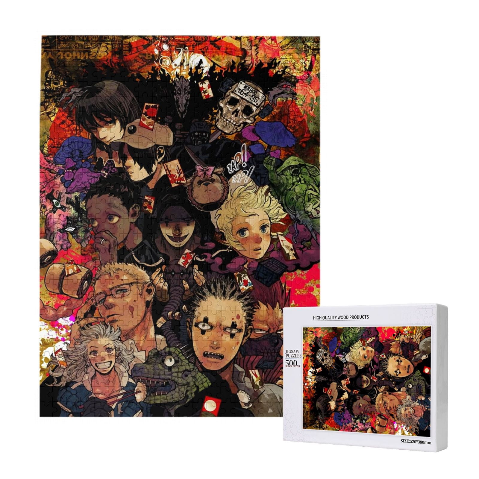 Dorohedoro Anime Jigsaw Puzzles for Boy girl teen 300/500/1000 Pieces ...