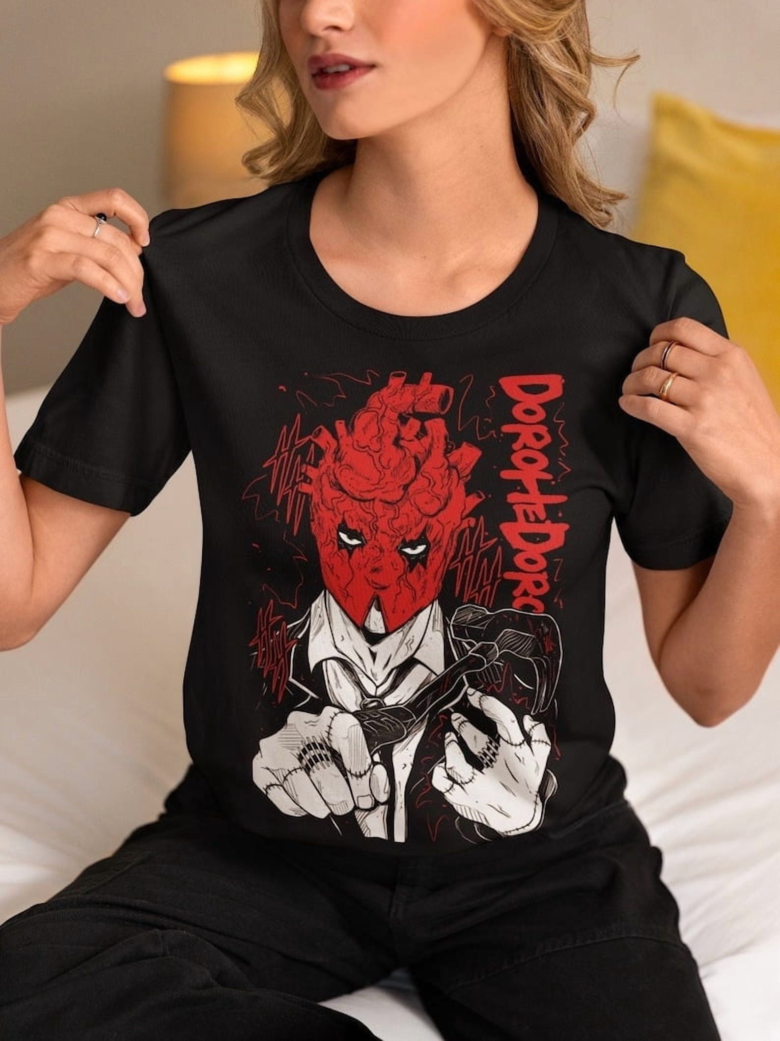 Dorohedoro Shin T-shirt Ebisu Noi Kaiman Nikaido Horror Gift Shirt All ...