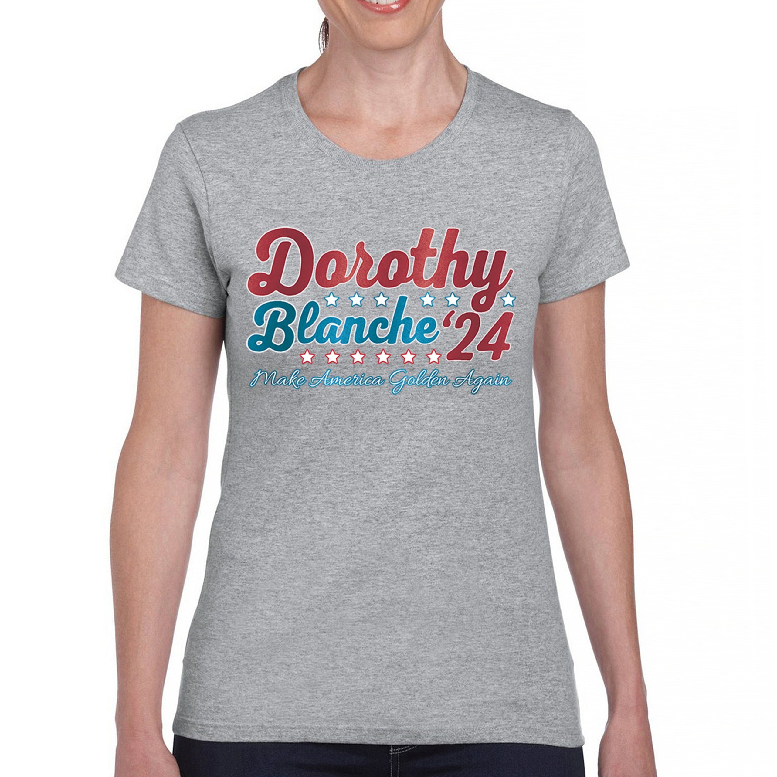 Dorothy Blanche 2024 Make America Golden Again T-Shirt Classic Comedy ...