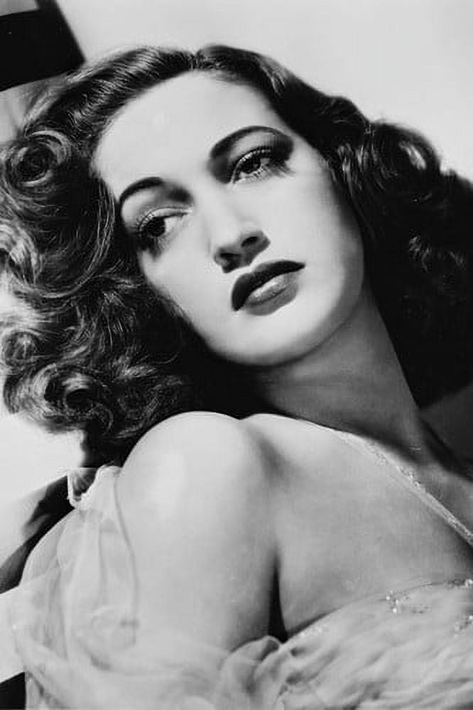 Dorothy Lamour B&W Vampish Femme Fatale 24x36 Poster - Walmart.com