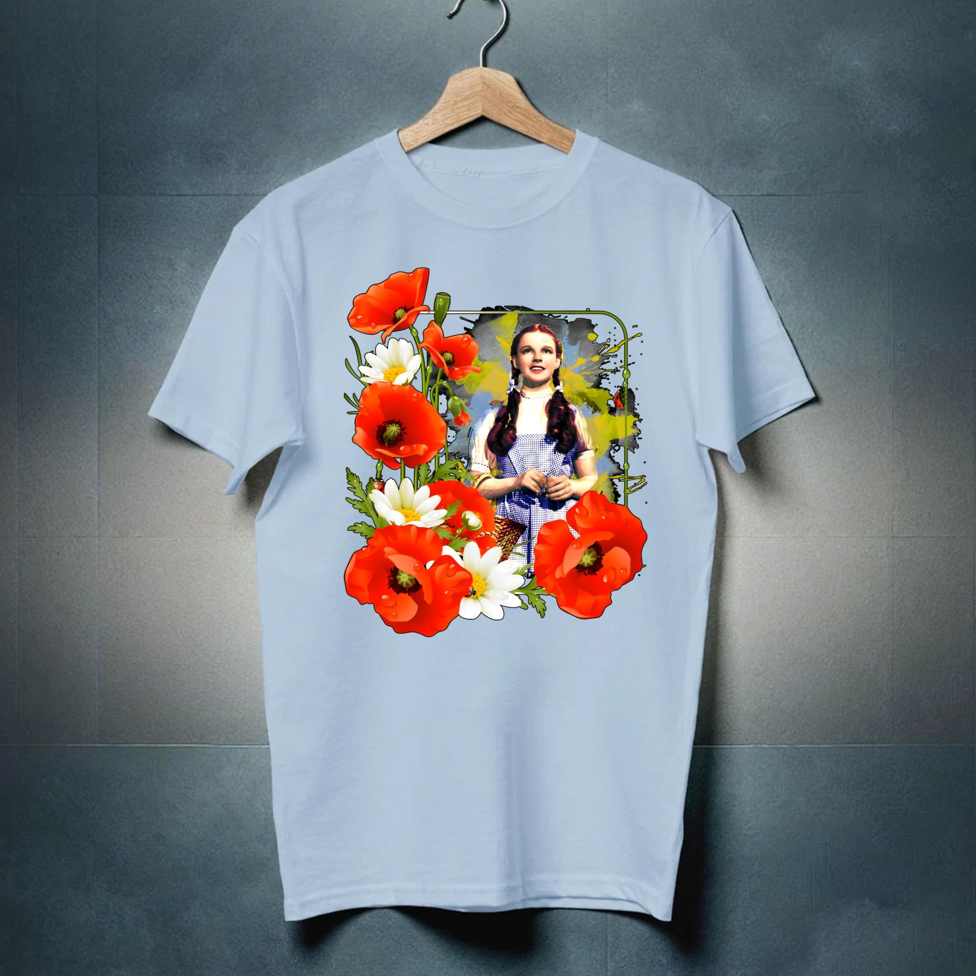 Dorothy Poppies The Wizard Of Oz Unisex Vintage T-Shirt, Dorothy Shirt ...