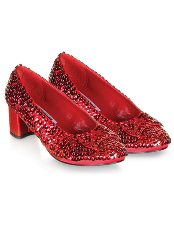 Red Sequin Shoe