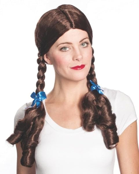 Dorothy Wizard color BROWN - Enigma Wigs Kansas Judy Gale Girl Oz ...