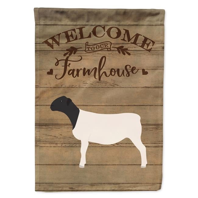 Dorper Sheep Welcome Canvas House Flag - 28 x 0.01 x 40 in. - Walmart.com