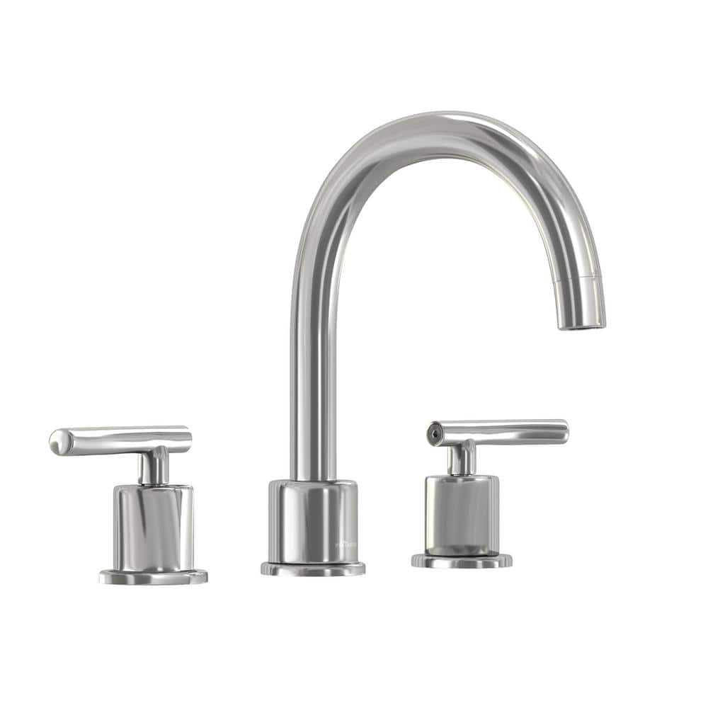 Dorset 8 in. Widespread Double-Handle High-Arc Bathroom Faucet in ...