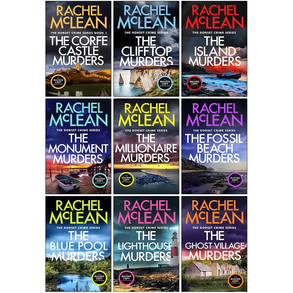 Dorset Crime Series 1-9 Collection 9 Books Set By Rachel Mclean (The ...