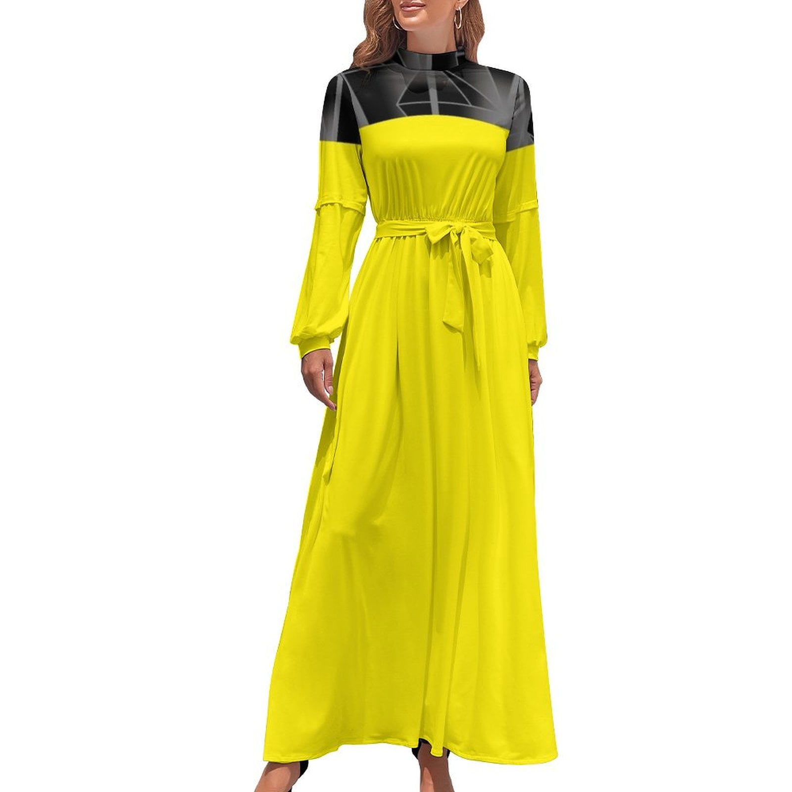 Dortmund 19/20 Cup Home Long Dress elegant chic women dresses promotion ...