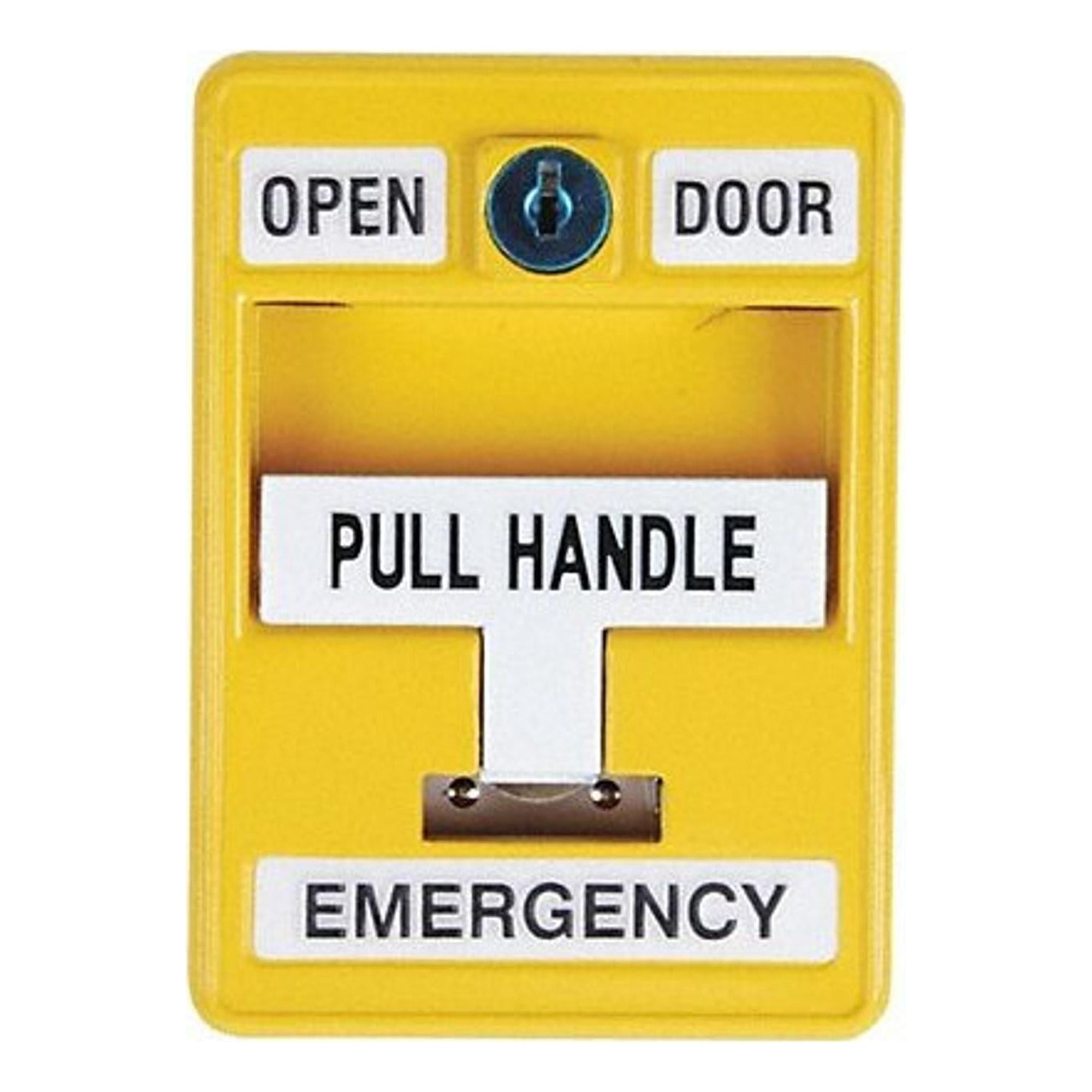 Dortronics Emergency Pull Station,30VAC/DC,Yellow 6510/YL-S35 - Walmart.com