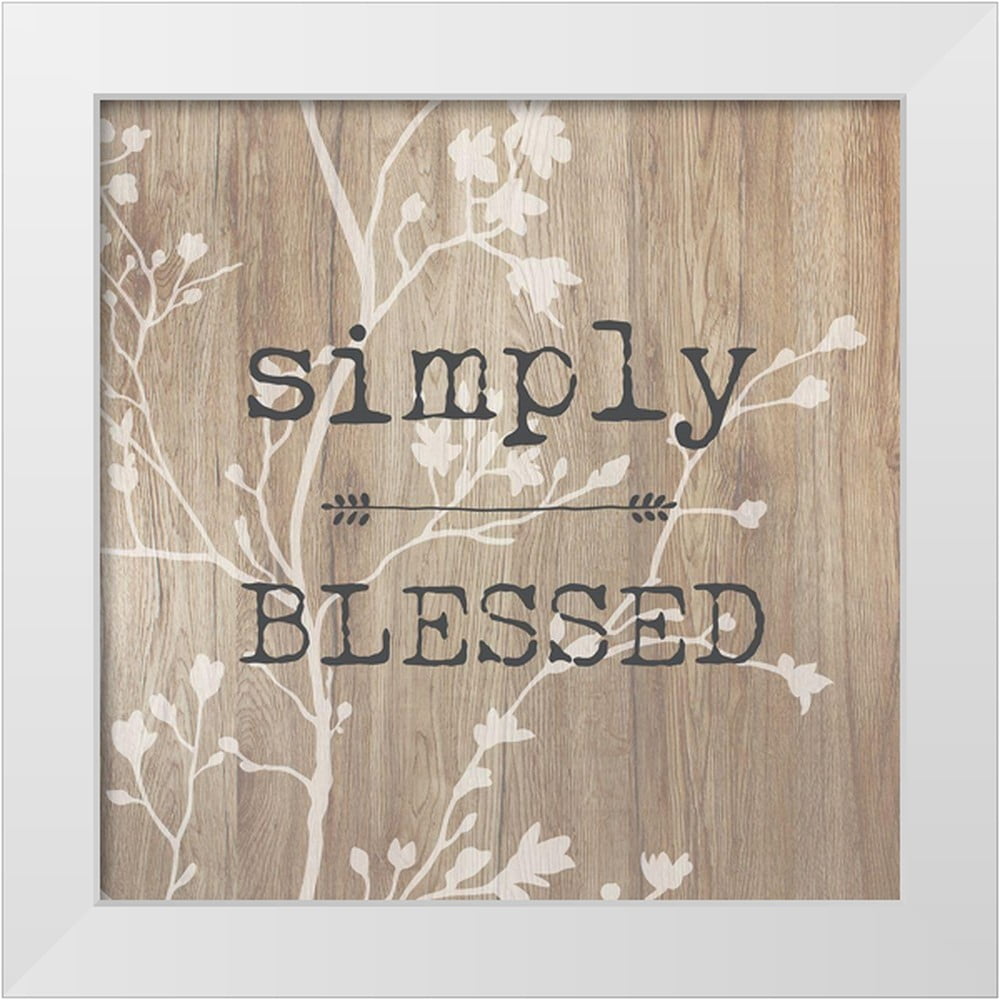 Dos Santos, Bella 15x15 White Modern Wood Framed Museum Art Print ...