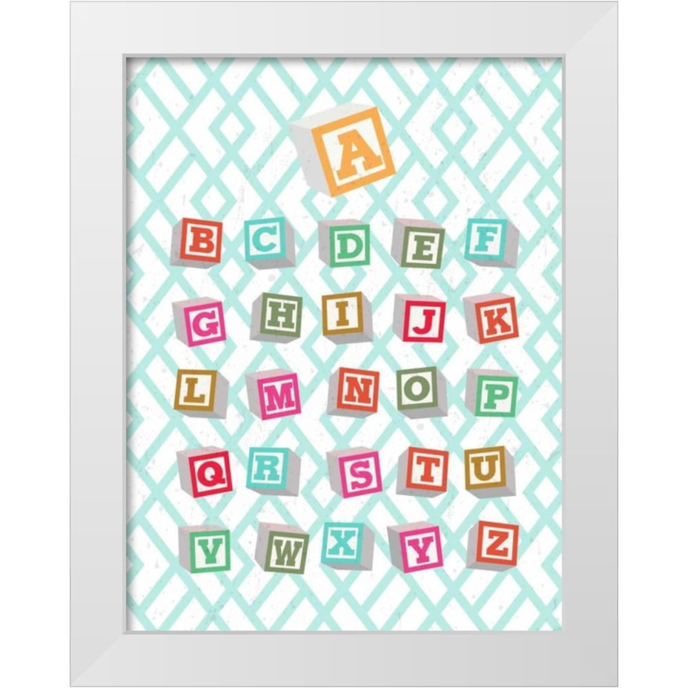 Dos Santos, Bella 25x32 White Modern Wood Framed Museum Art Print ...