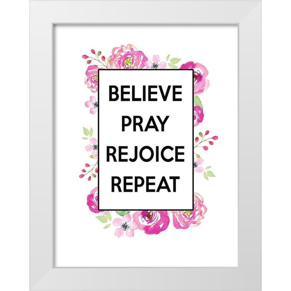 Dos Santos, Bella 25x32 White Modern Wood Framed Museum Art Print ...