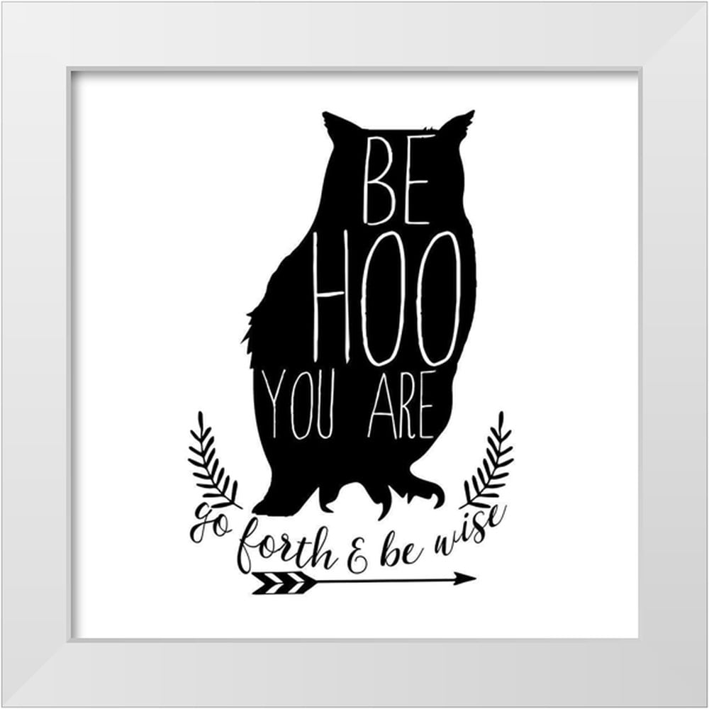 Dos Santos, Bella 26x26 White Modern Wood Framed Museum Art Print ...