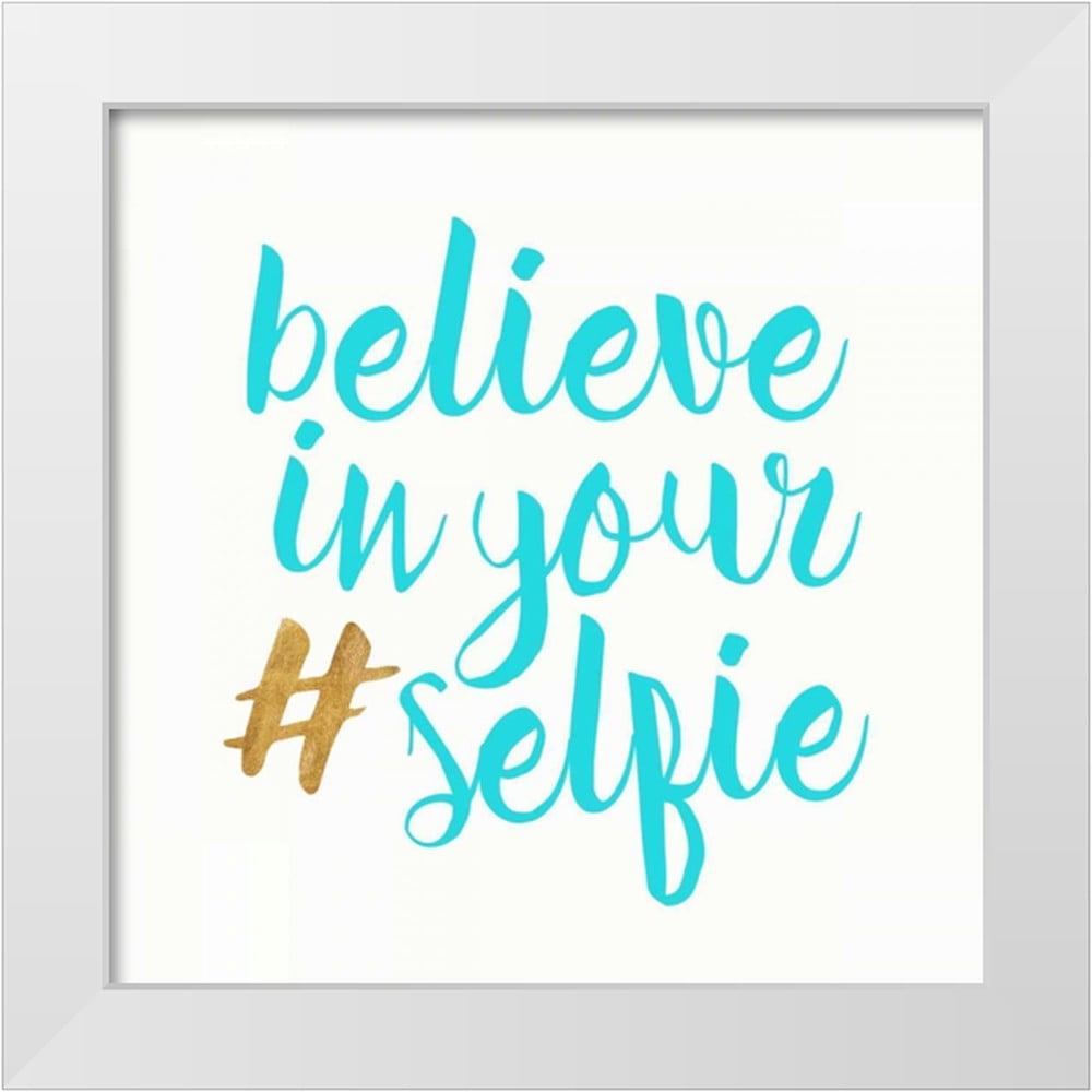 Dos Santos, Bella 26x26 White Modern Wood Framed Museum Art Print ...