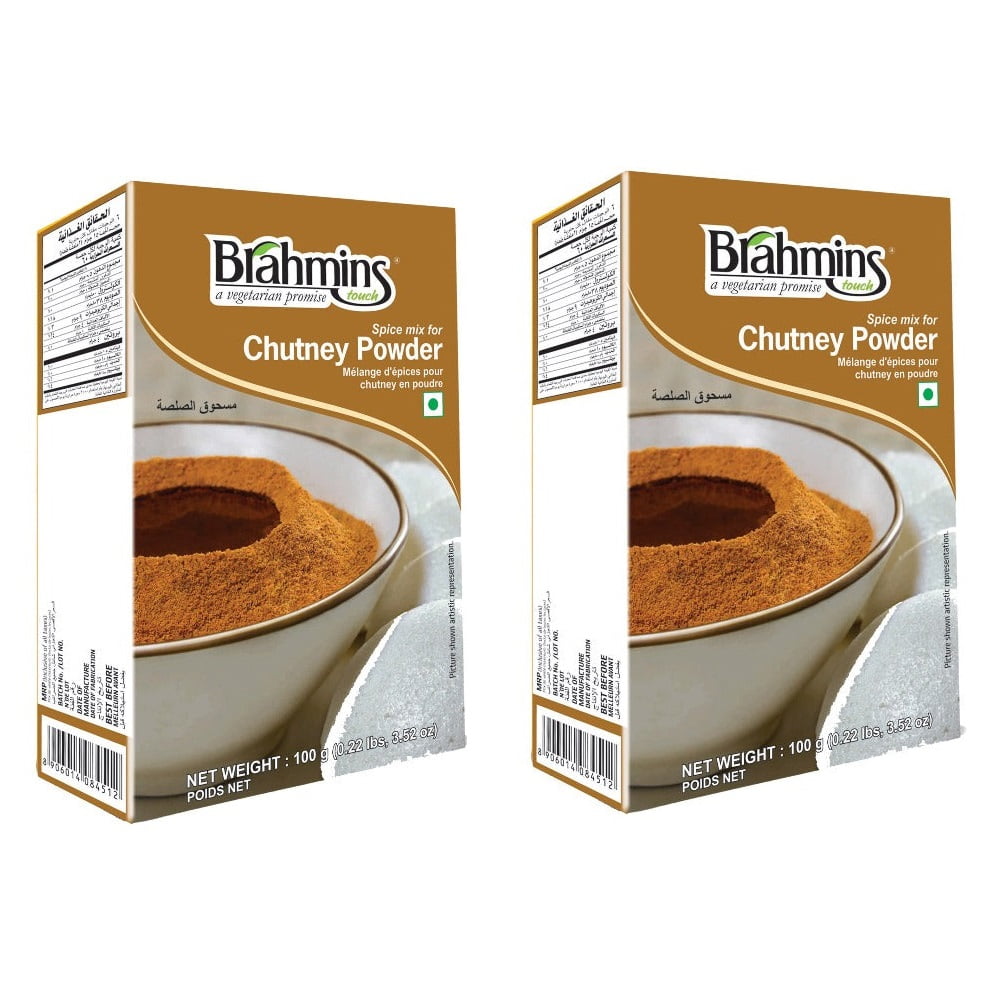 Dosa Idli Chutney Powder Brahmins 200gms PACK OF 2 - Walmart.com