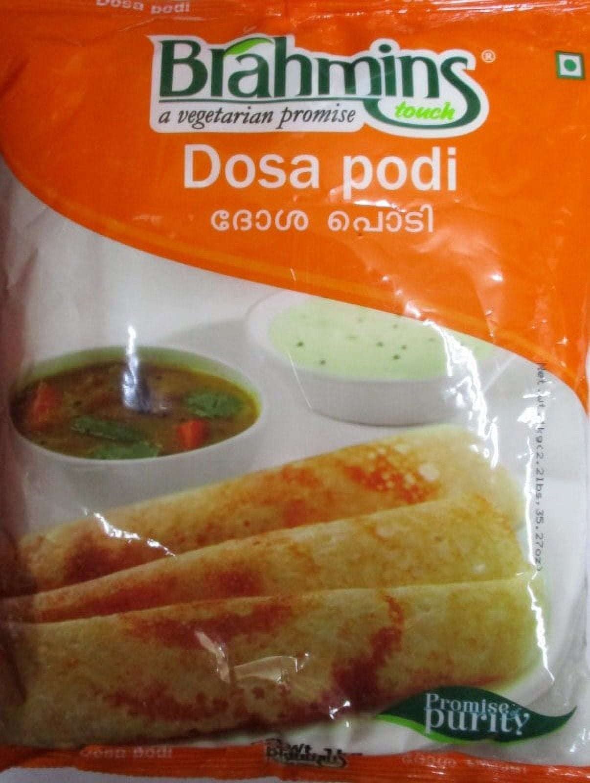 Dosa Powder Flour Mix Brahmins 1KG 2.2Lbs - Walmart.com