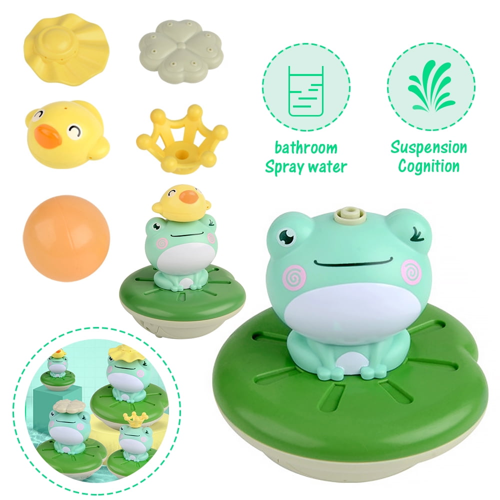 Dosaele 4 In 1 Spray Water Rotate Squirt Toy, Bath Toys, Mini ...