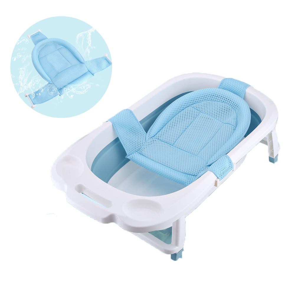 Dosaele Baby Bath Seat Infant Bathing Support Mat with Four Safety ...