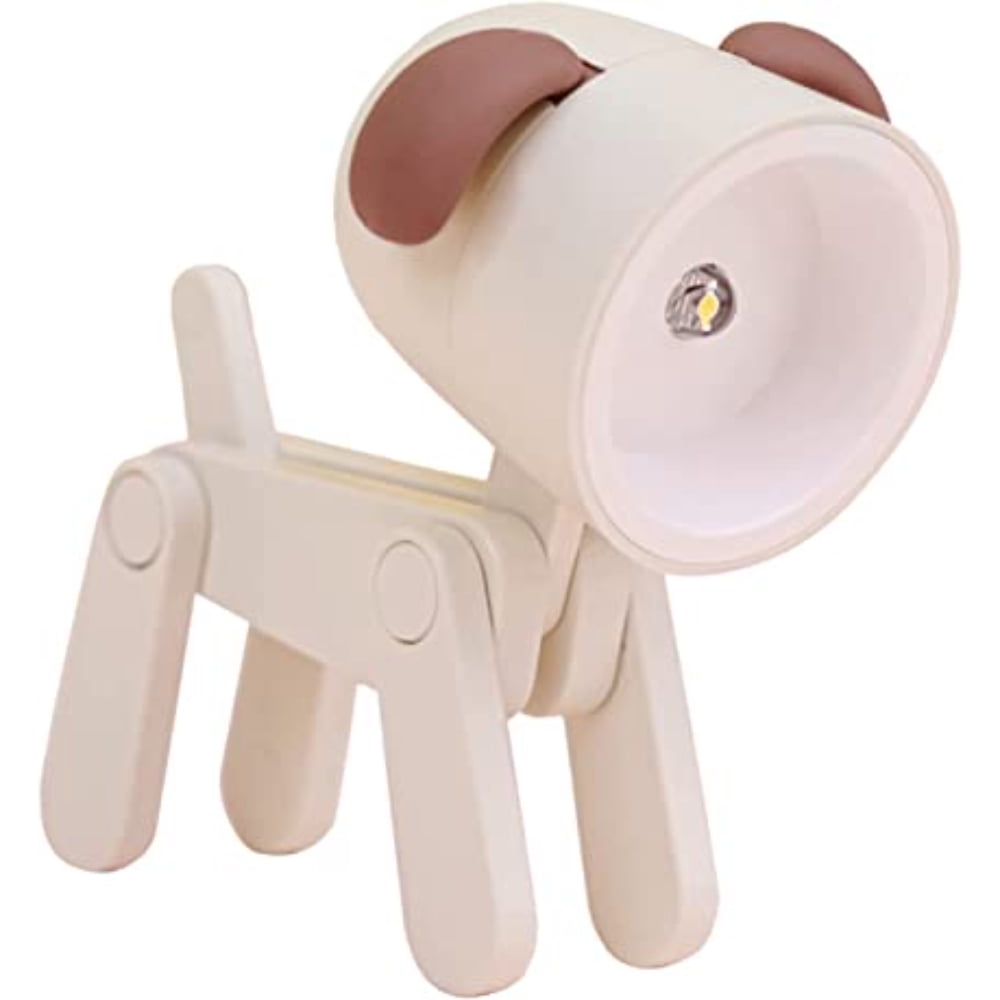 Dosaele Cartoon Mini Night Light DIY Cute Dog Night Light LED Desk Lamp ...