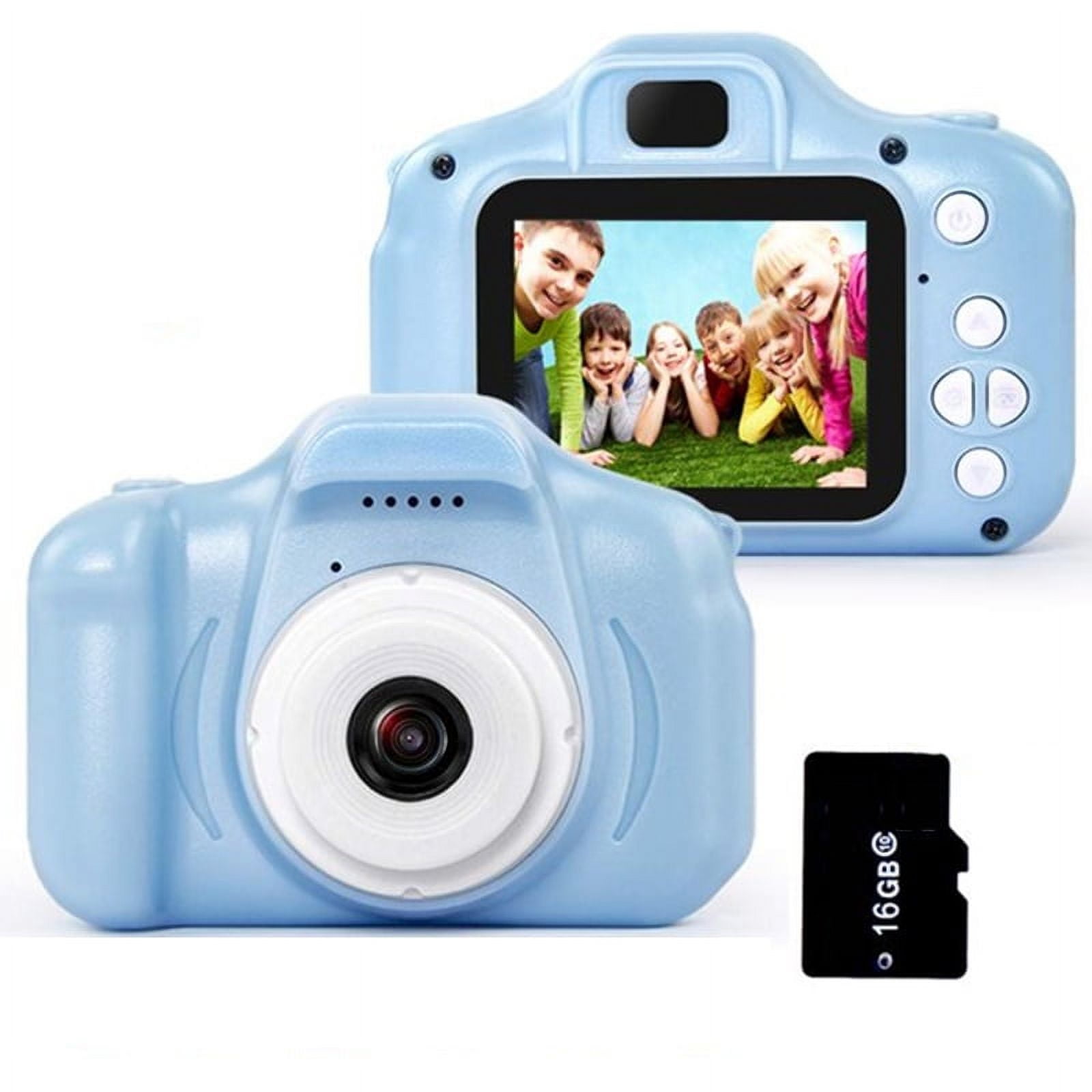 Dosaele Child 1080P Digital Toy Camera 16GB, Blue, 315" x 158" x 236 ...