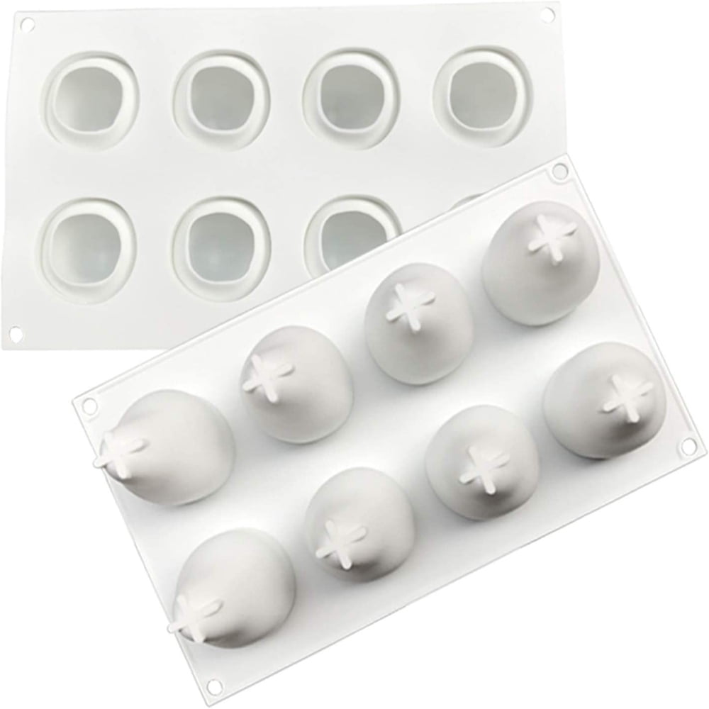 Dosaele Creative 3D Pear Shape Silicone Mousse Cake Molds Fruit Mould ...