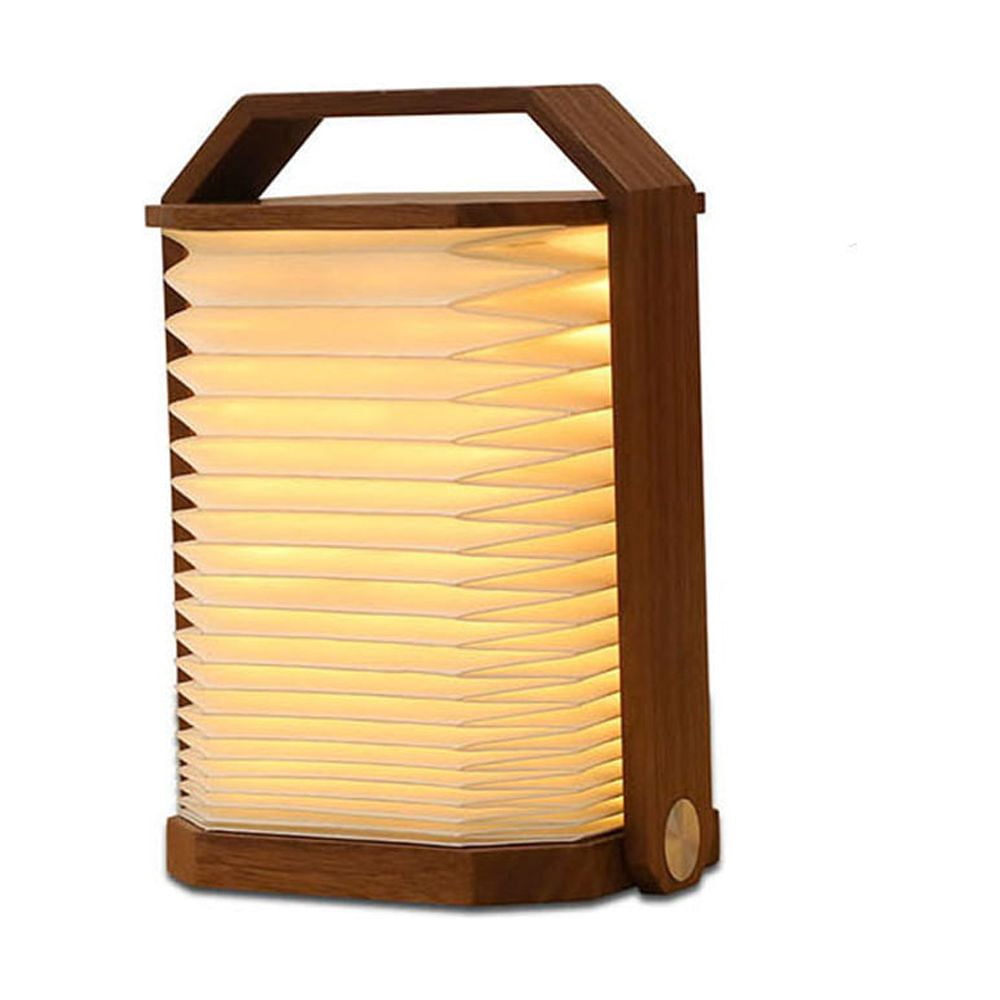 Dosaele Foldable Book Lamp, Cordless Table Lamp, Led Paper Lantern ...