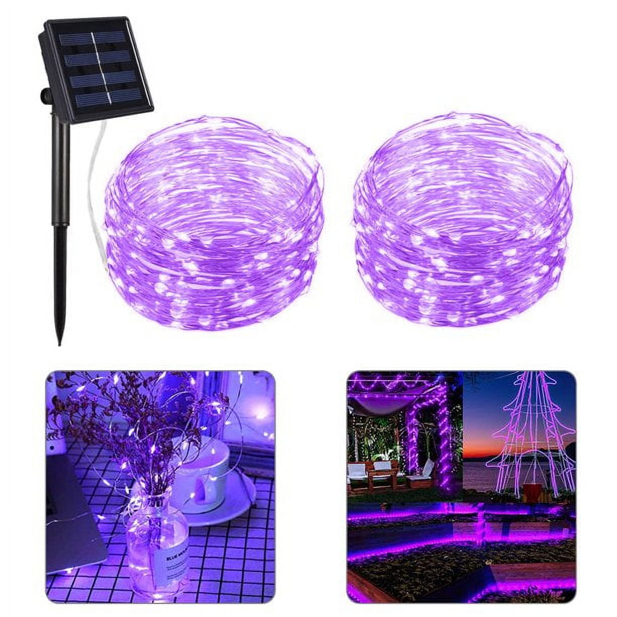 Dosaele Lights, Solar String Lights Outdoor Waterproof, 66ft 200 LED Solar Fairy Lights, 8 Modes ...