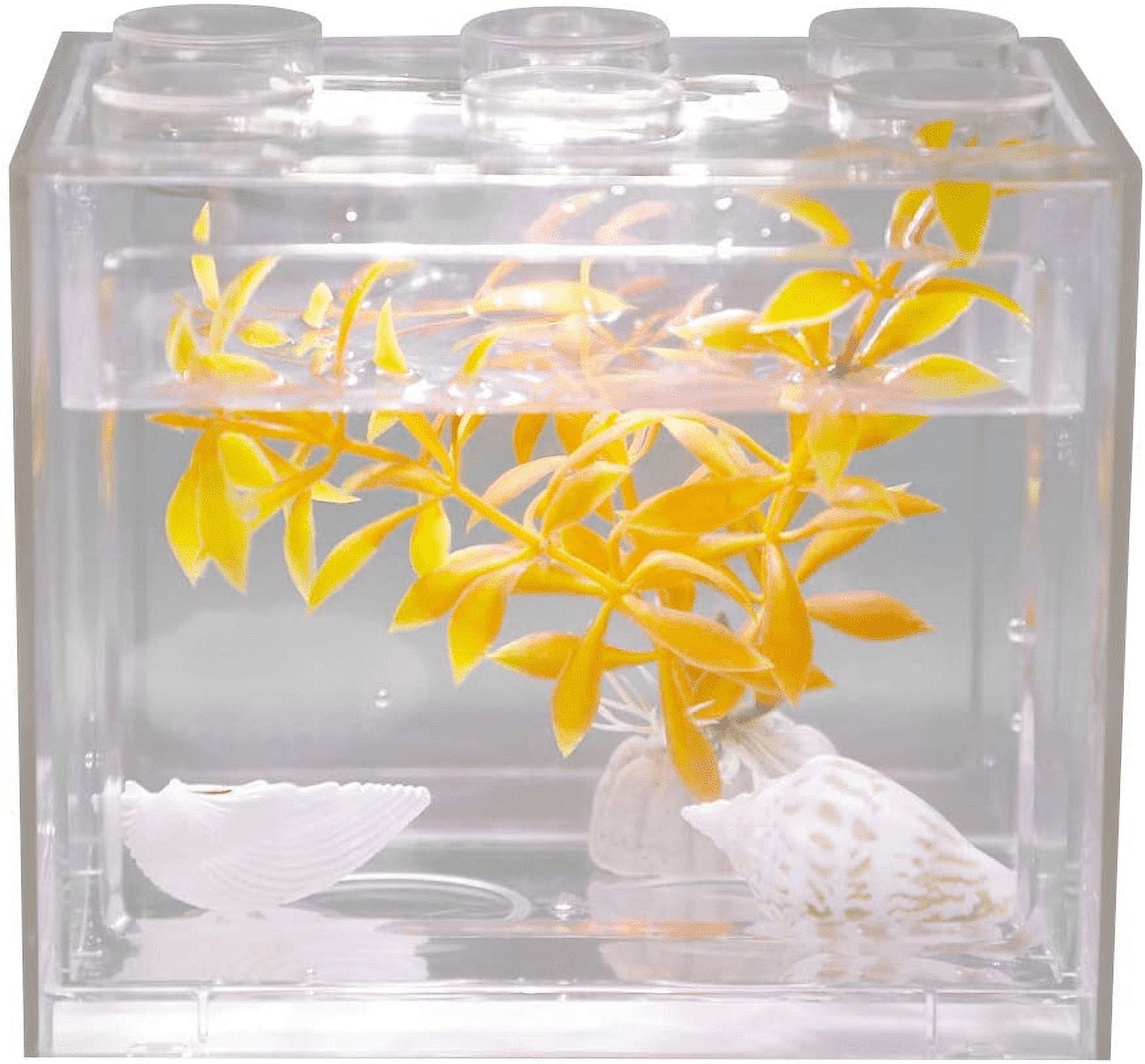 Dosaele Small Betta Fish Tank Multifunctional USB Rechargeable Fish ...