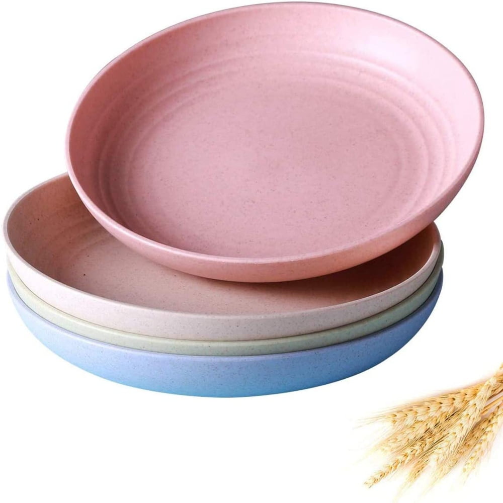 Dosaele Unbreakable Plates - Reusable Plate Set - Dishwasher ...