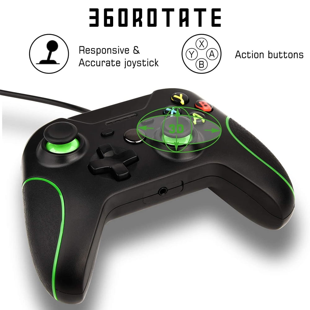 Dosaele Wired Controller for Xbox one, USB Wired Game Controllers ...
