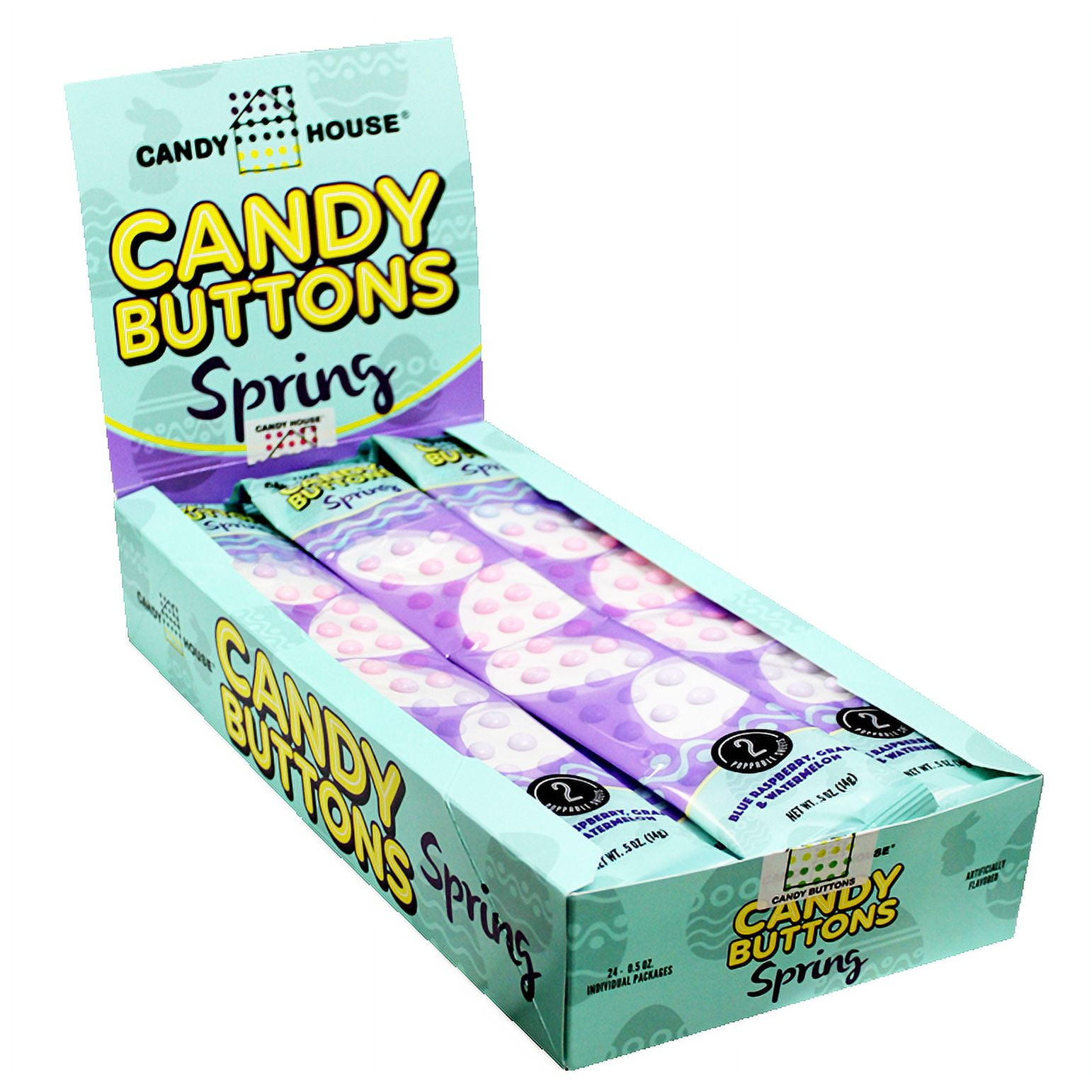 Doscher's Easter Candy Buttons 0.50 oz. Strip - Walmart.com