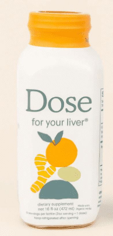 Dose For Your Liver - 16 oz Organic Herbal Dietary Supplement for Liver ...