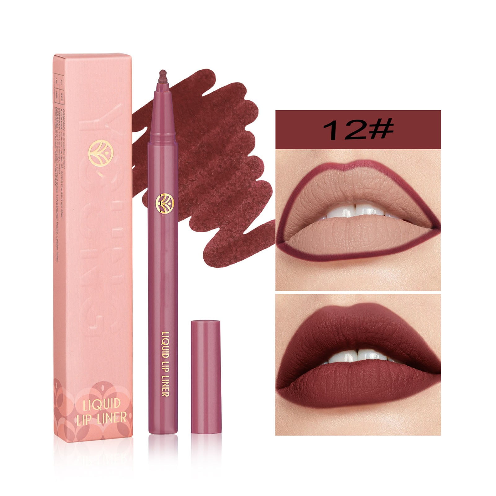 Dose of Roses Be Lip Gloss Long Lasting 24 Set Lip Pigment for Lip ...