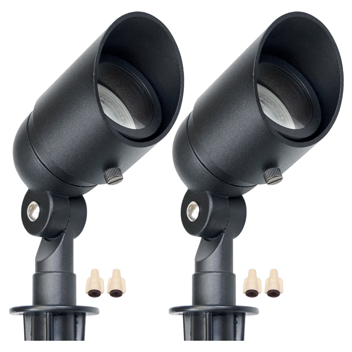Doshine 4W Landscape Spotlights (2-Pack) | Low Voltage Outdoor Spot ...