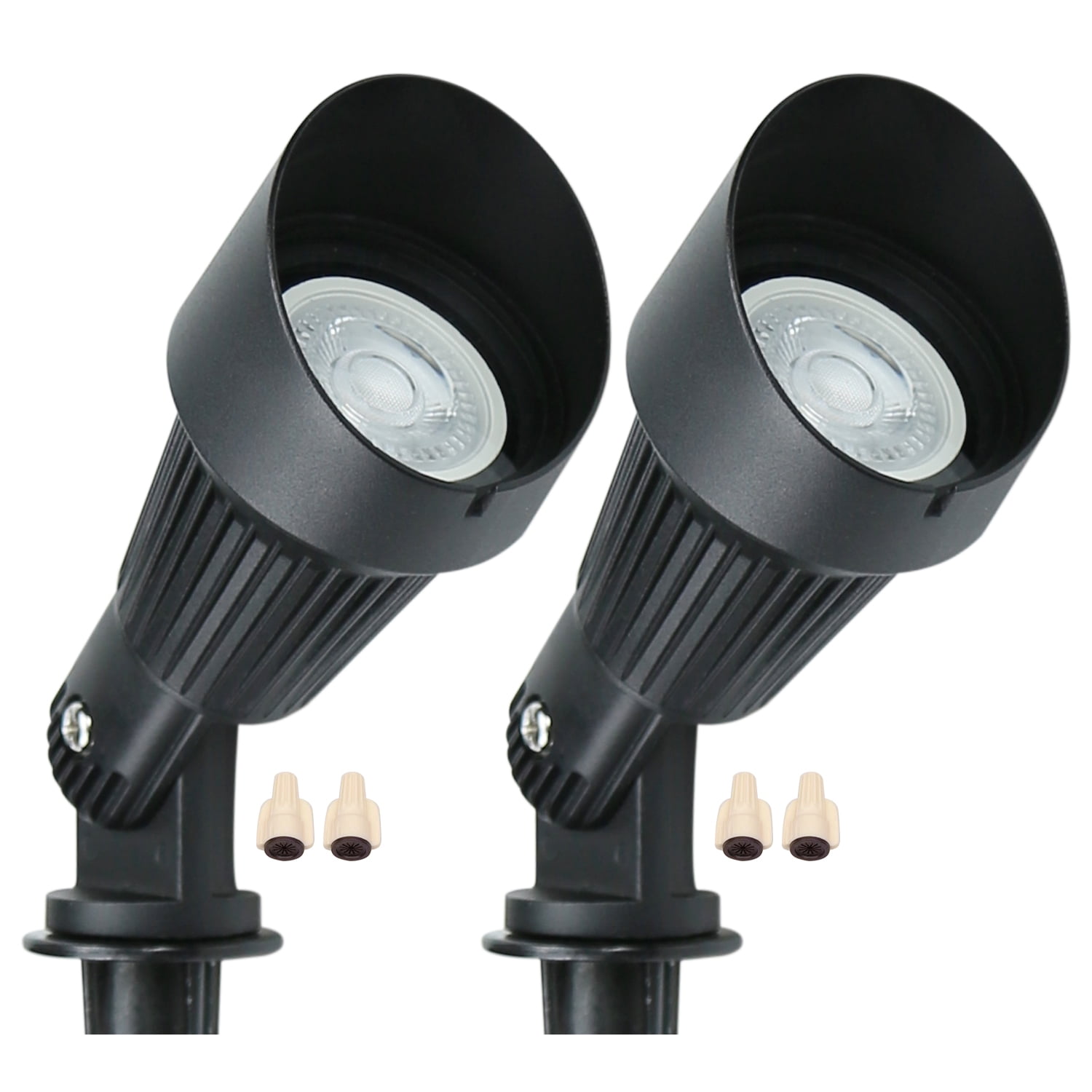 Doshine 5W Landscape Spotlights (2-Pack) | Low Voltage Outdoor Spot ...