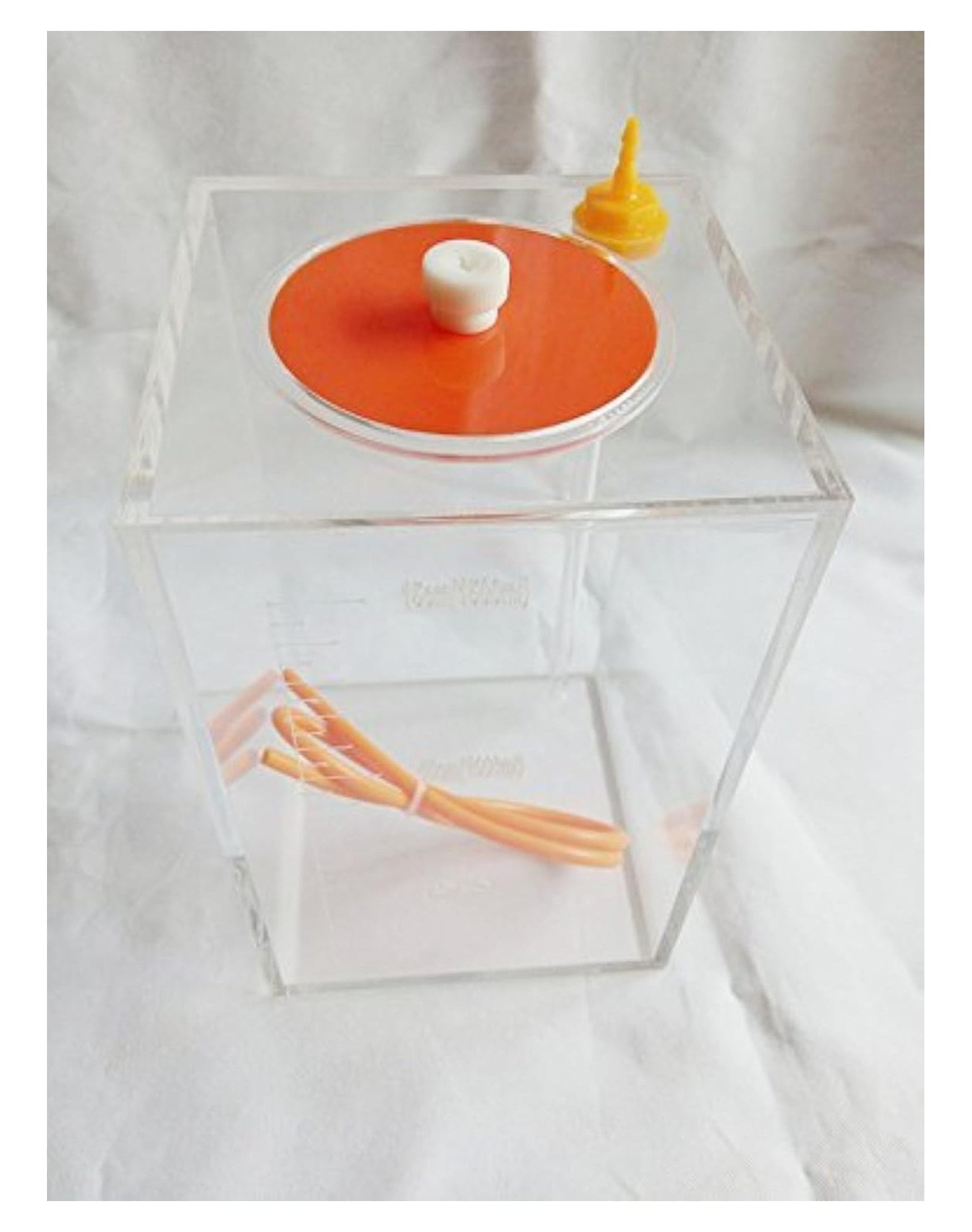 Dosing Pump Scale Liquid Storage Bucket with Scale, 2.5 Liters Acrylic ...