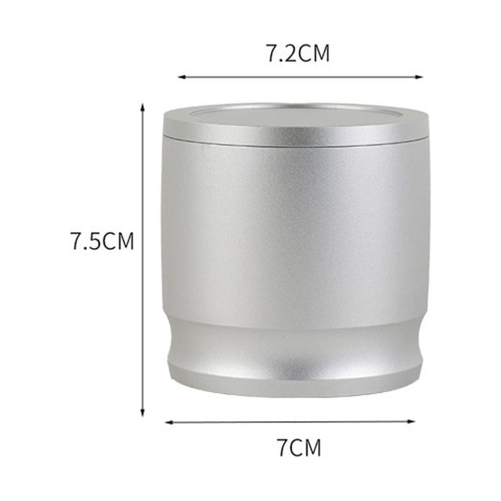 Dosing Rings Press with Lid 58mm Aluminum Alloy Coffee Filter Holder ...