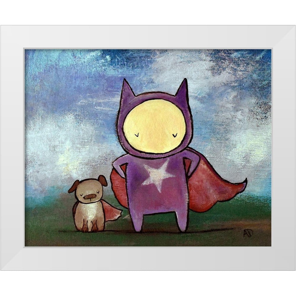 Doss, Andrea 32x26 White Modern Wood Framed Museum Art Print Titled ...