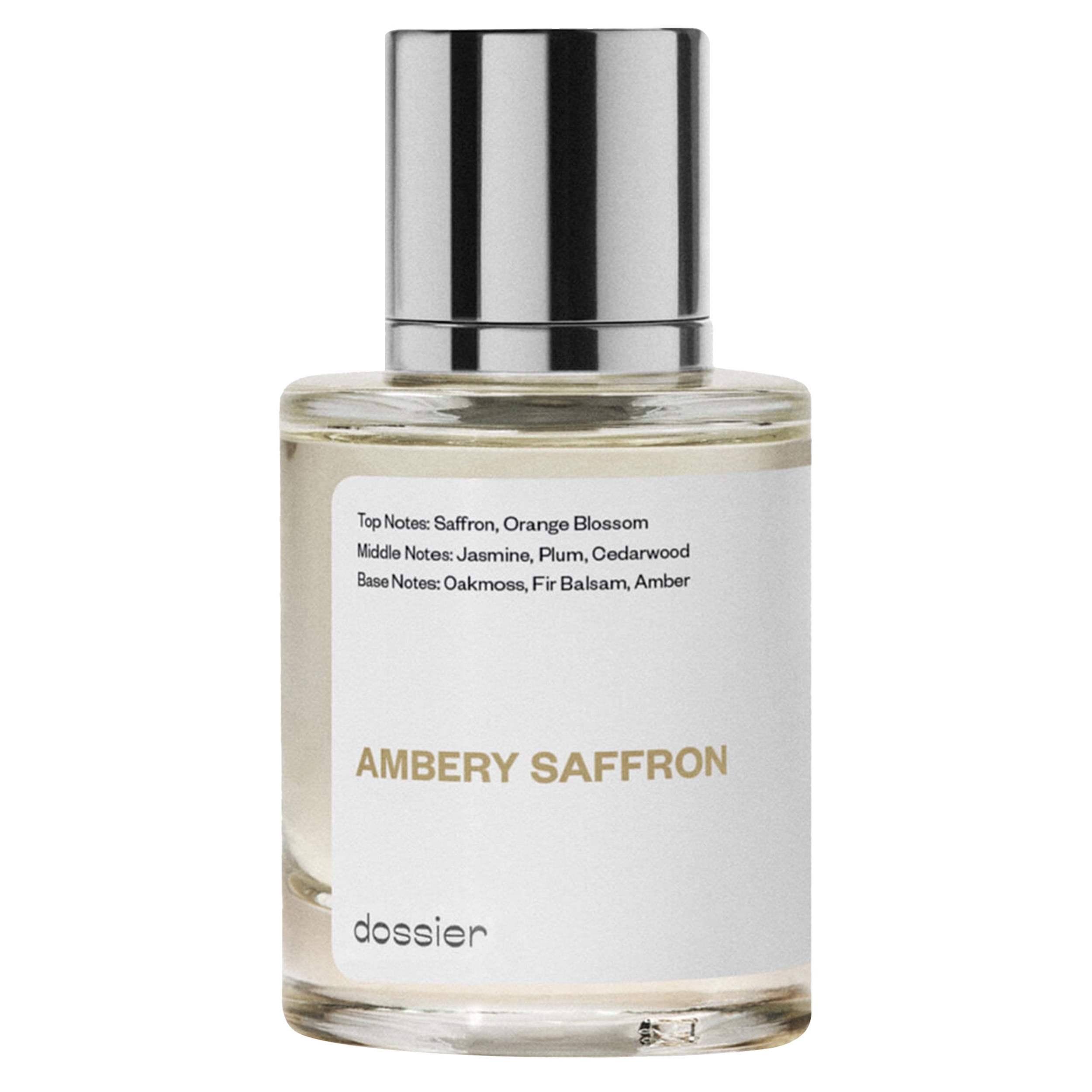 Dossier Ambery Saffron Eau De Parfum, Inspired by Mfk's Baccarat Rouge ...