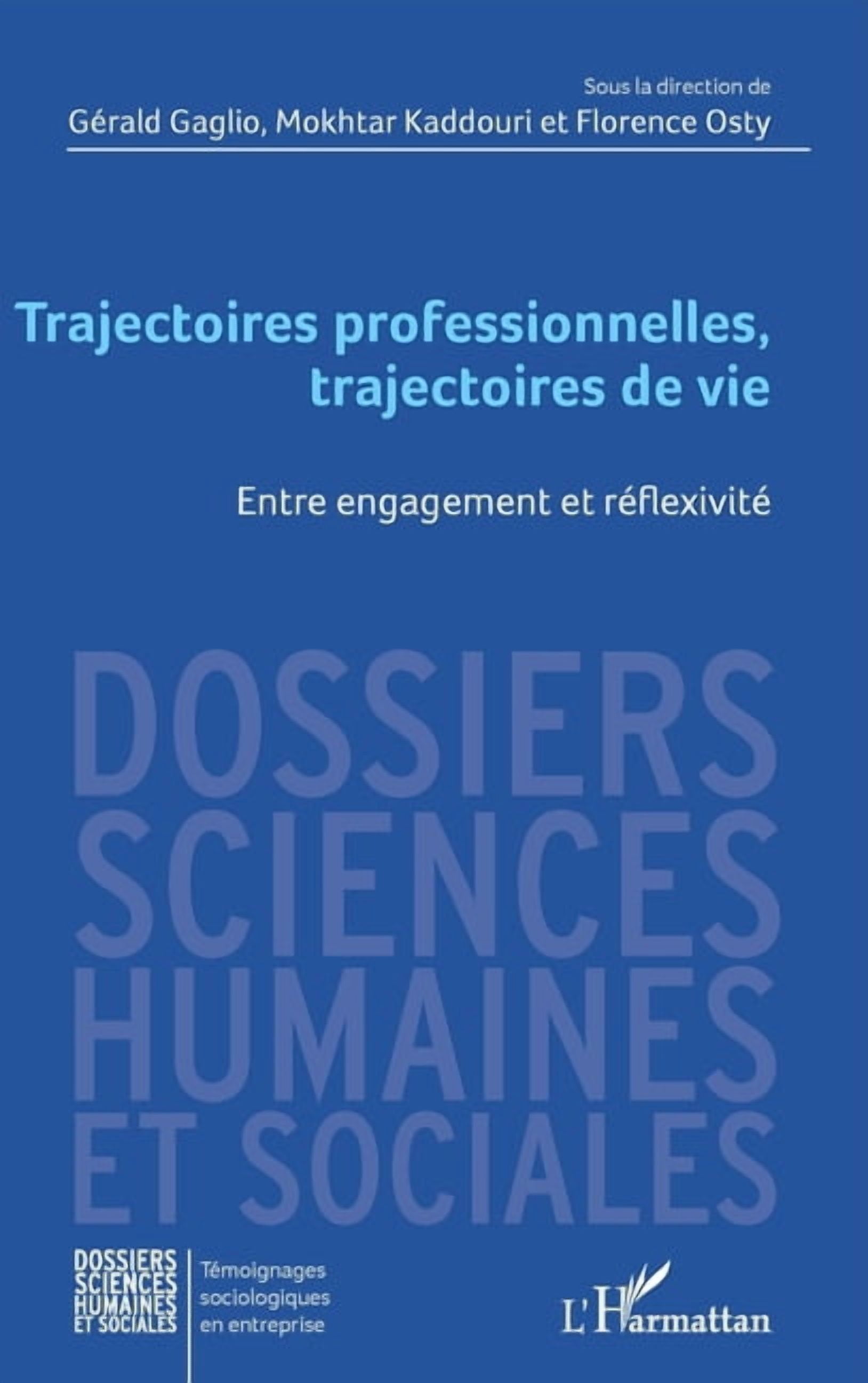 Dossiers Sciences Humaines Et Sociales Trajectoires professionnelles ...
