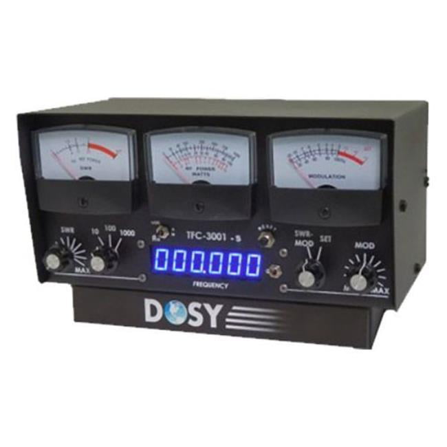 Dosy TFC3001S 3 m In-Line Wattmeter SWR, AM, USB & LSB with Frequency ...