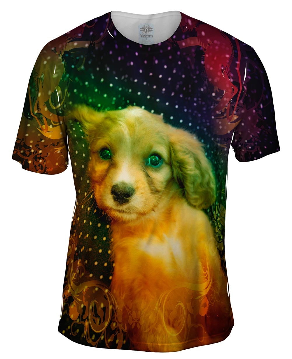 Dot Couch Puppy Mens T-Shirt All Over Print - Walmart.com