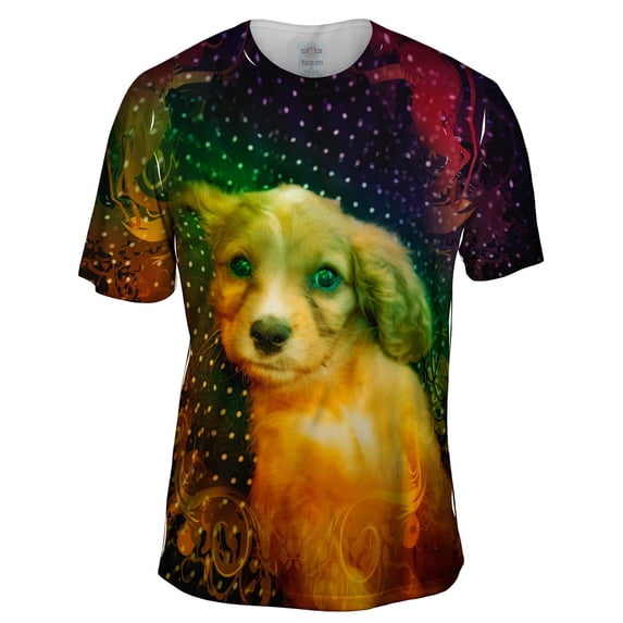Dot Couch Puppy Mens T-Shirt All Over Print - Walmart.com