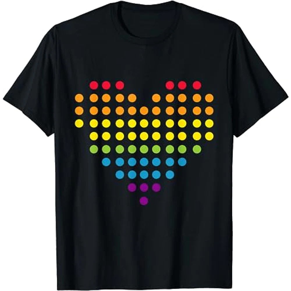 Dot Day Heart Polka Dot Design Kids Creative Classroom Art Unisex T ...