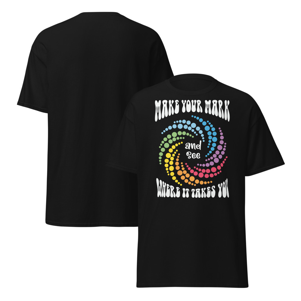 Dot Day T-Shirt, Make Your Mark Shirt (Black, S) - Walmart Business ...